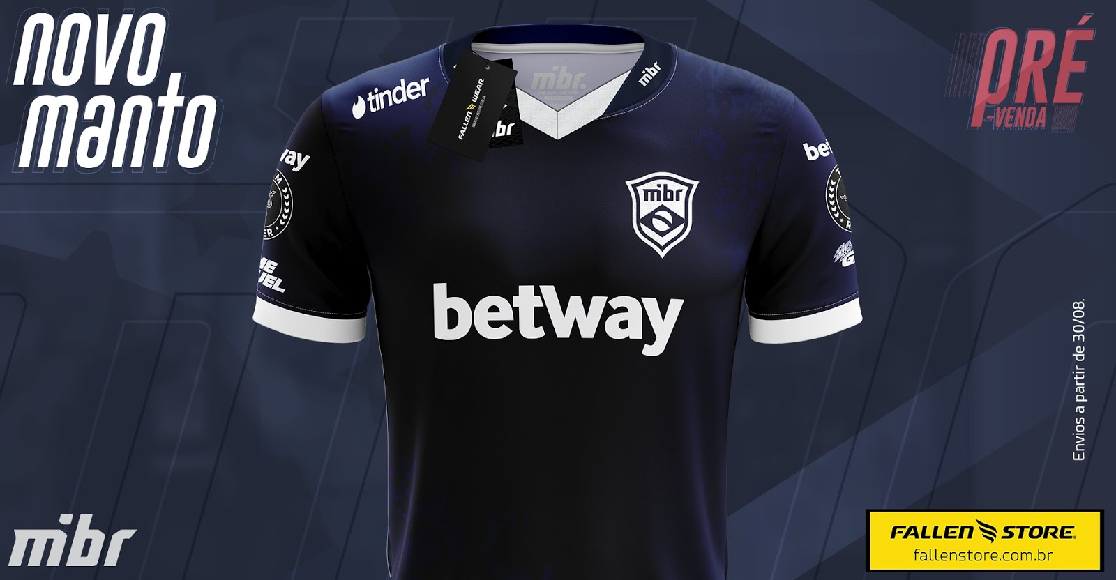 「MIBR」がユニフォームをリニューアル、イエローからネイビーを基調としたデザインに - CSGO4JP