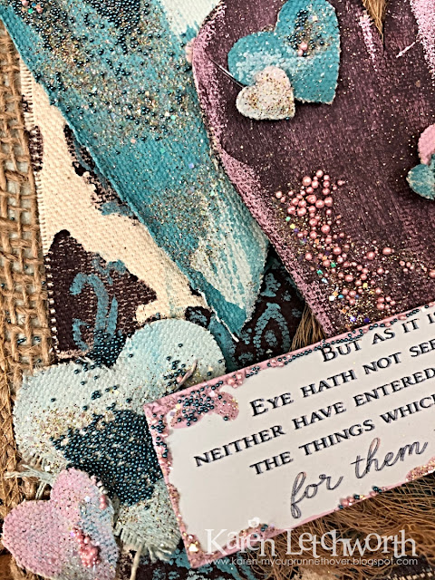 My Cup Runneth Over: Seth Apter Designs Visits Word Art Wednesday