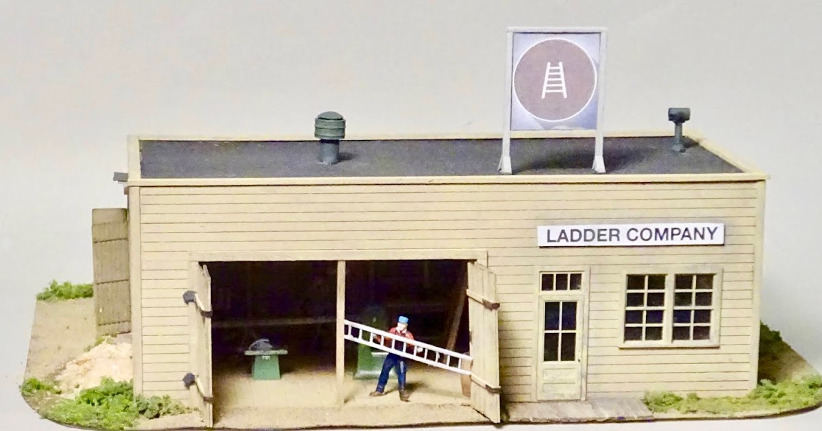 Model Railroad Minutiae: Ladder company complete