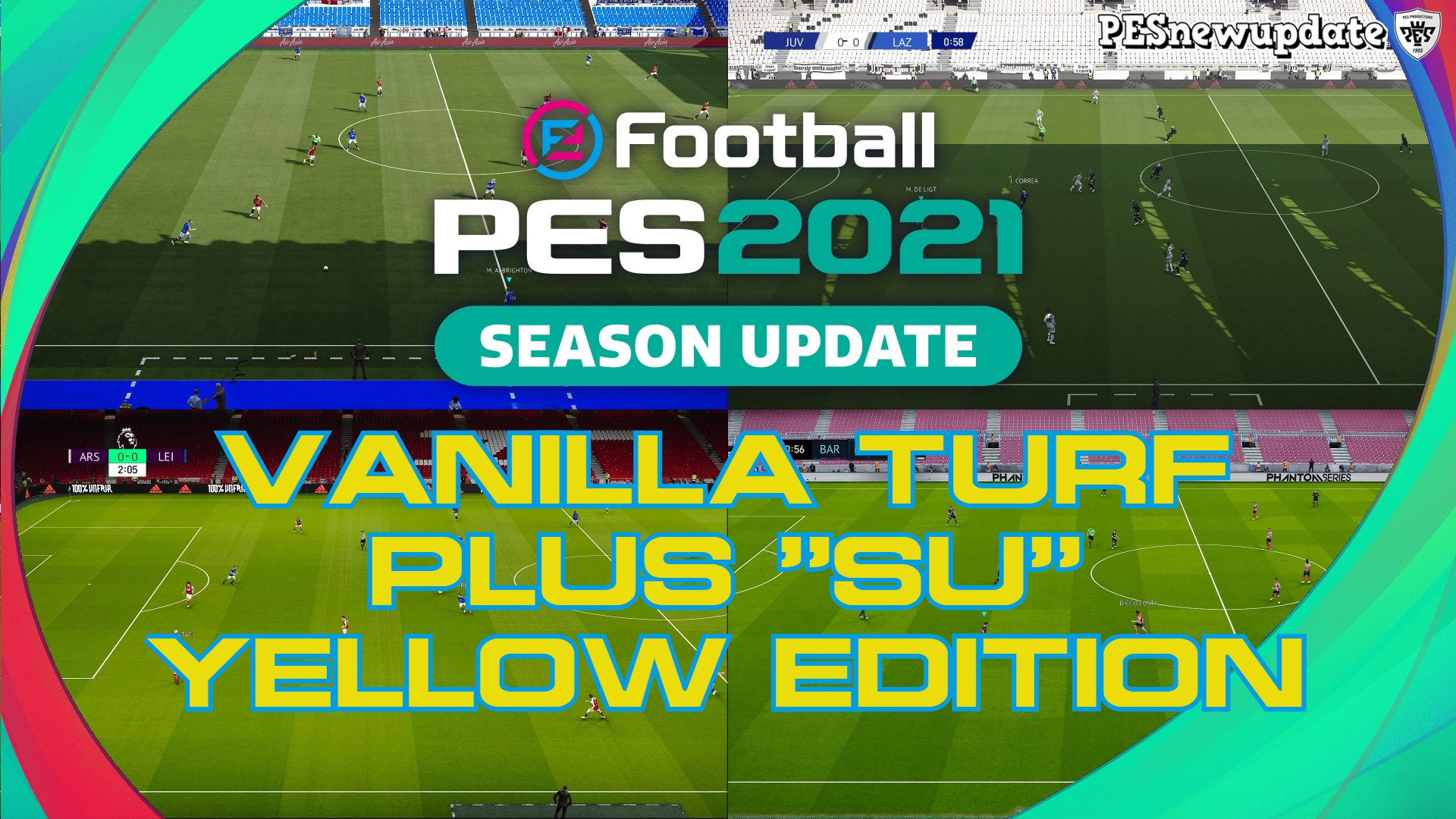 PES 2021 Vanilla Turf Plus SU v1 by Endo (Yellow Edition ...