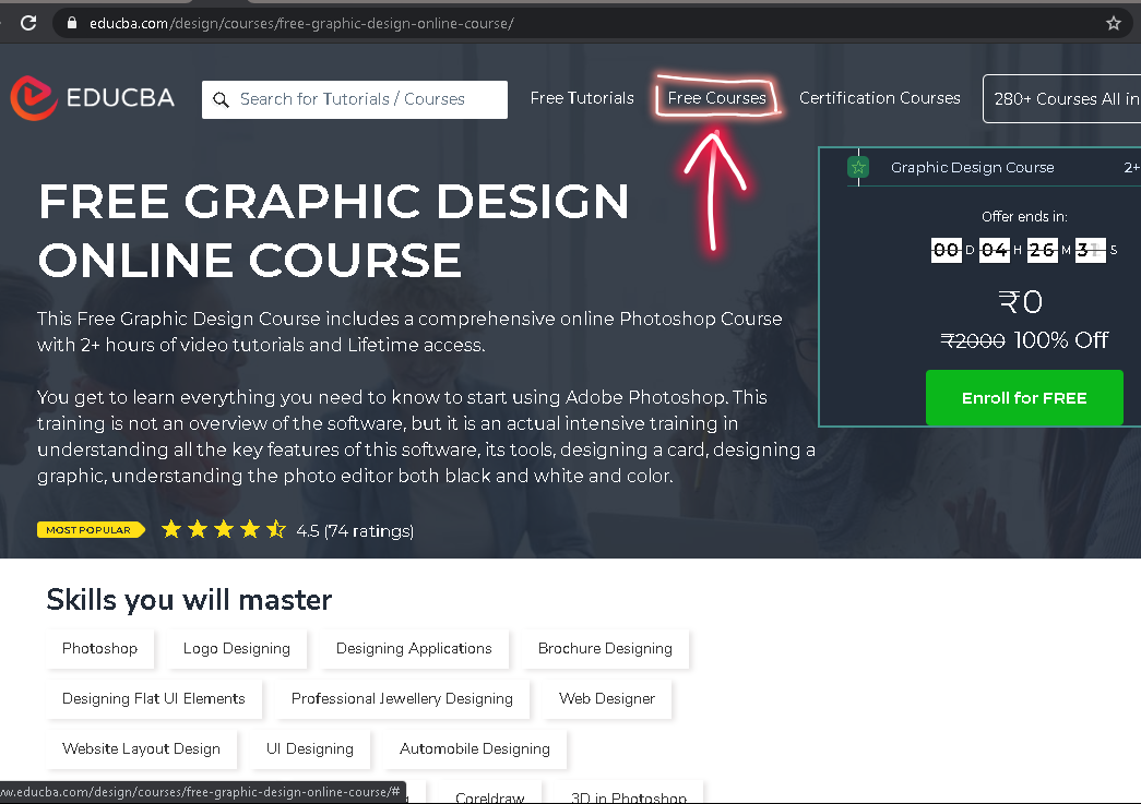 Educba Free Courses With Certificate | ourfreecourses