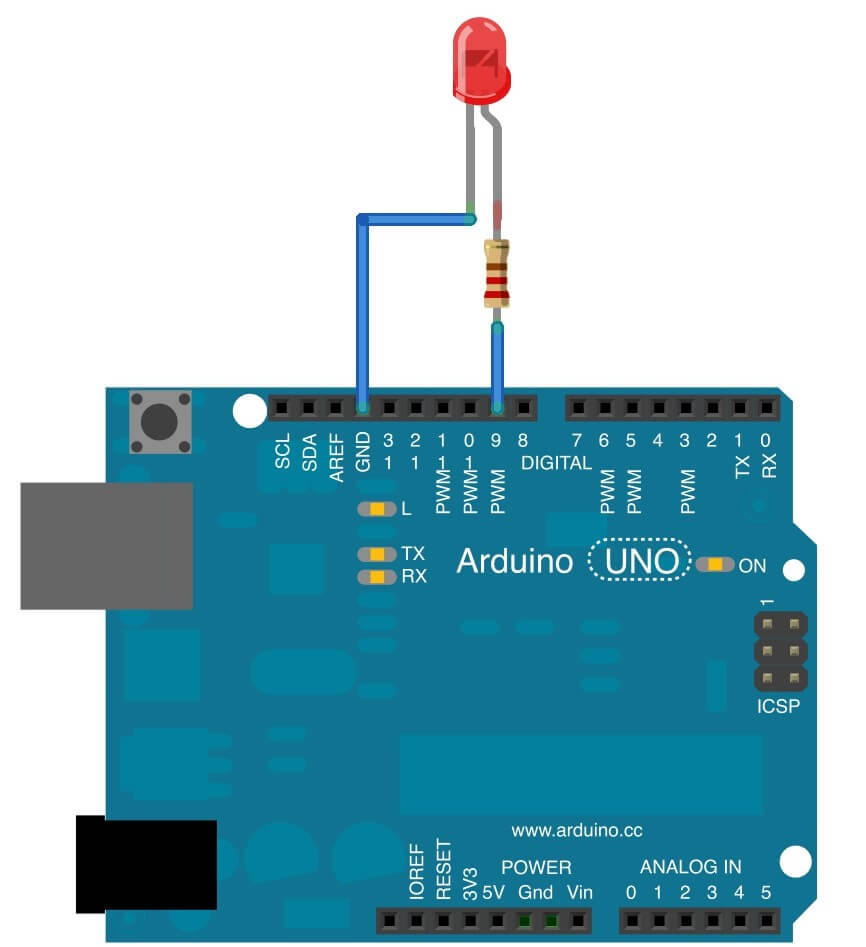 Arduino Led Fade In Fade Out