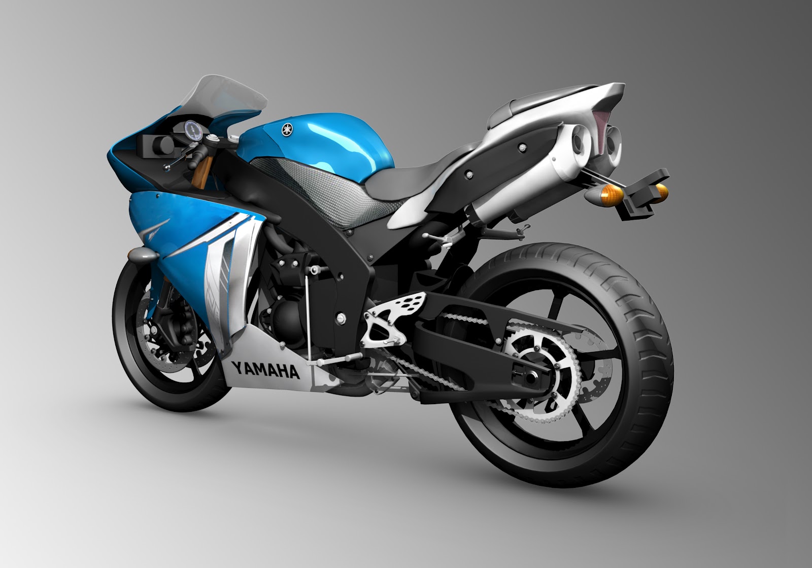 Download 3D R1 YAMAHA Model ~ 3d Modeling and sculpting