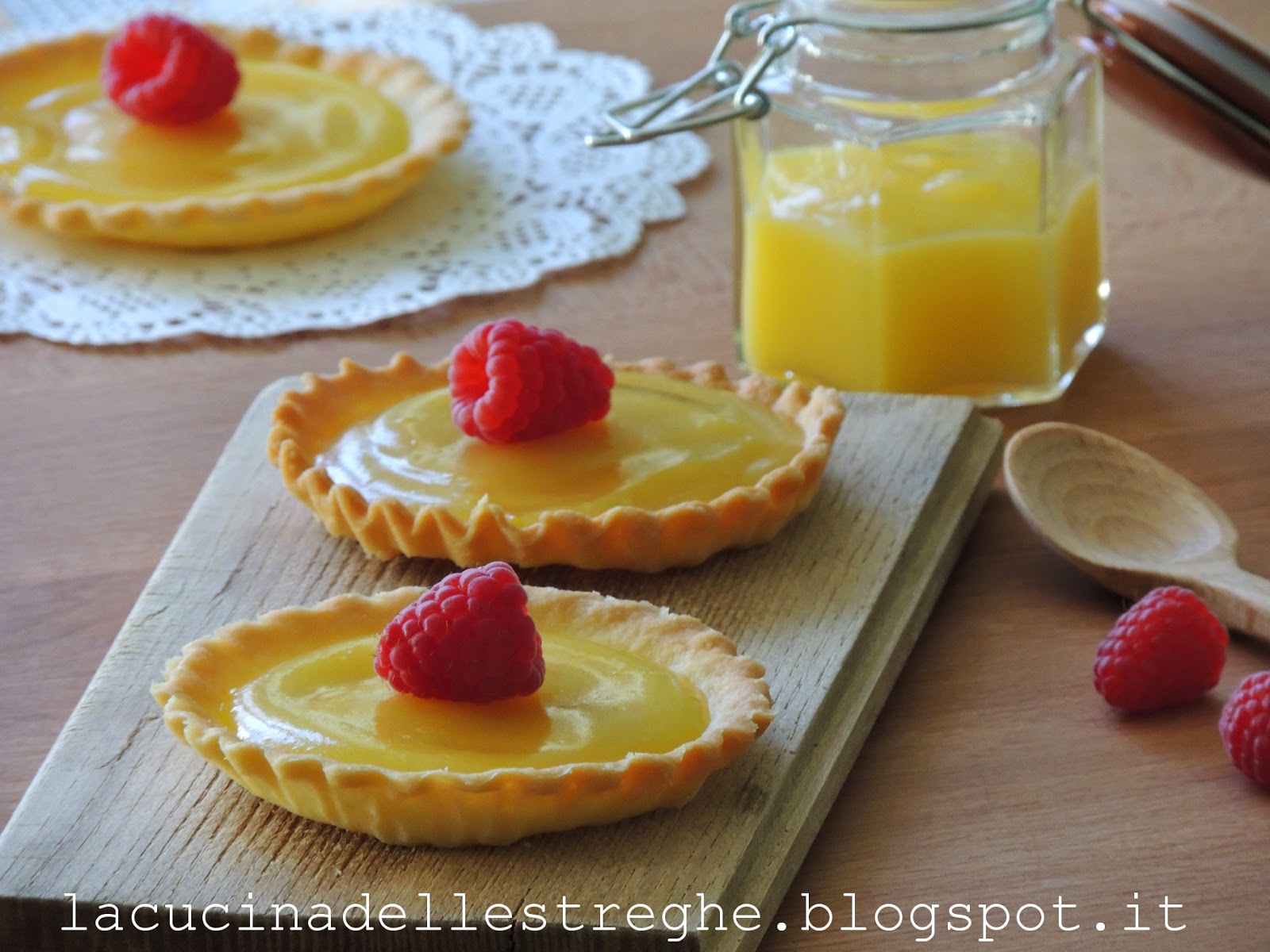 La cucina delle streghe: Crostatine di pasta frolla e lemon curd
