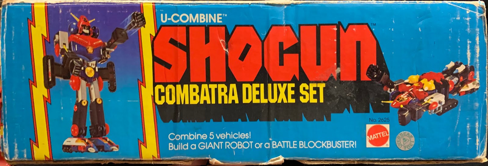 Mattel No. 2625 Shogun U-Combine Combatra Deluxe Set | Shogun Warriors