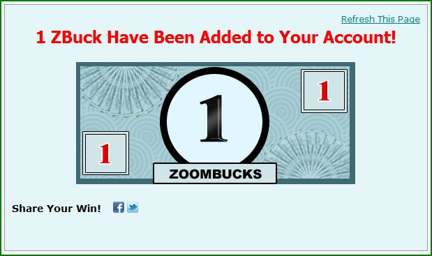 Zoombucks: Daily ZBucks | Free Cash For Life