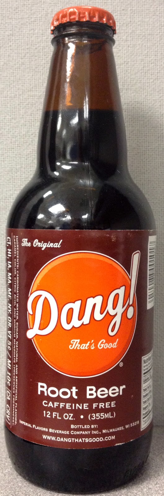 Cosmo's Root Beer Reviews: Dang! (that's good) Root Beer