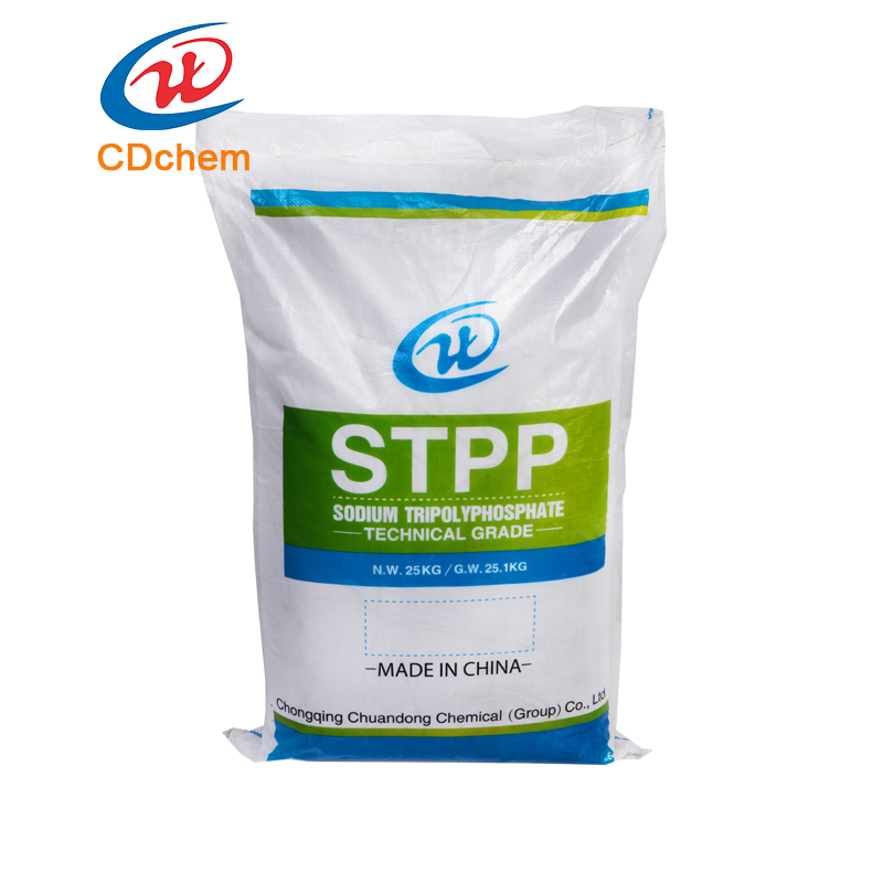 Talking about the use of industrial grade sodium tripolyphosphate(STPP)