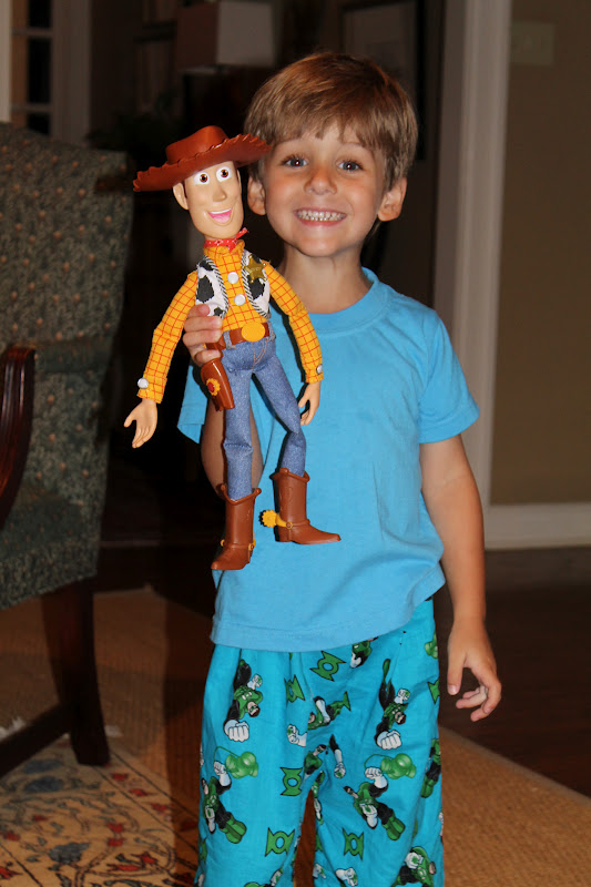 Seamingly Smitten: Boy's Pajama Pants - Green Lantern fabric