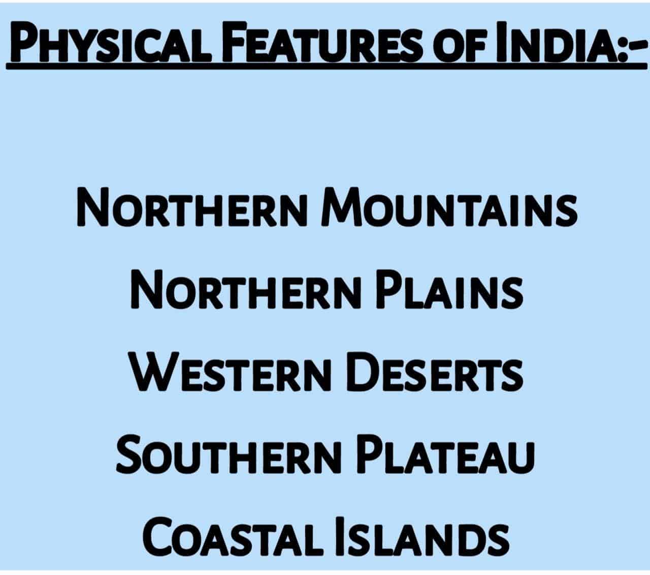 5 Types Of Main Physical Features Of India UPSE CSE PSE Every 5-types-of-main-physical-features-of-india-upse-cse-pse-every