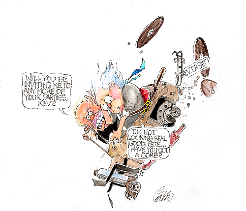 The Magpie's Nest...: He said it, then he didn't say it - serial ...