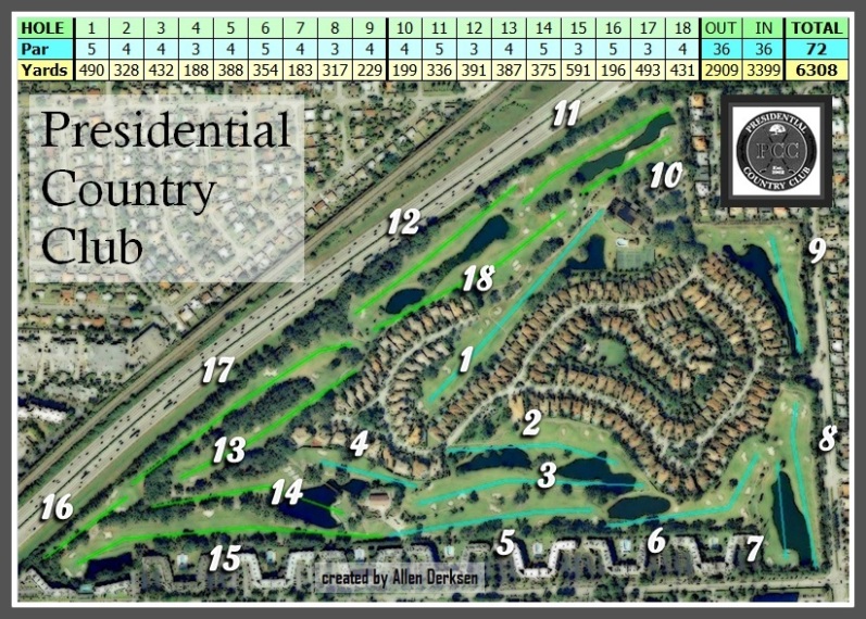 The Florida Golf Course Seeker: Presidential Country Club