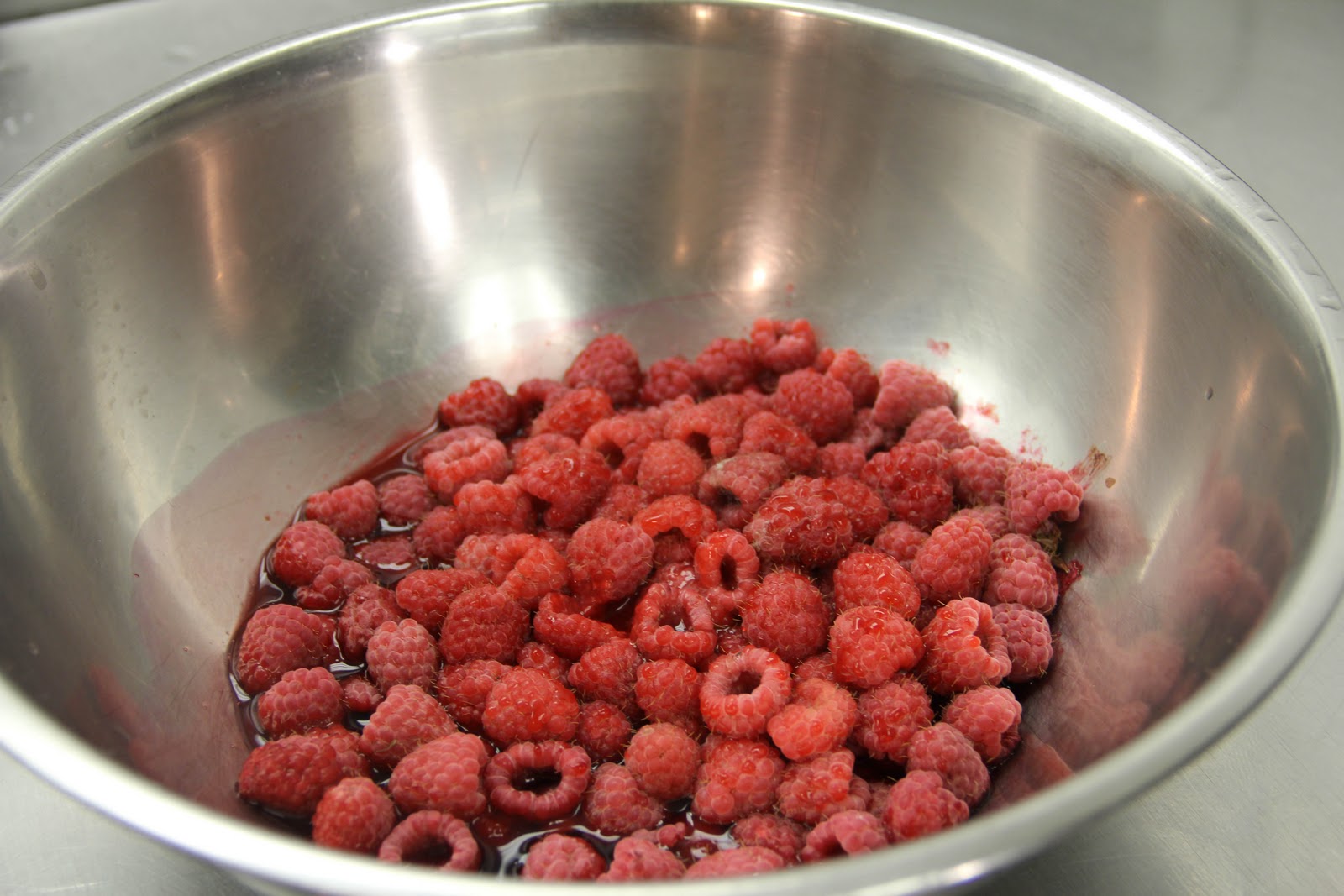 First Bite: Raspberry "Caviar"