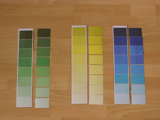 Poznajemy Montessori: Colour Box 3 - our version