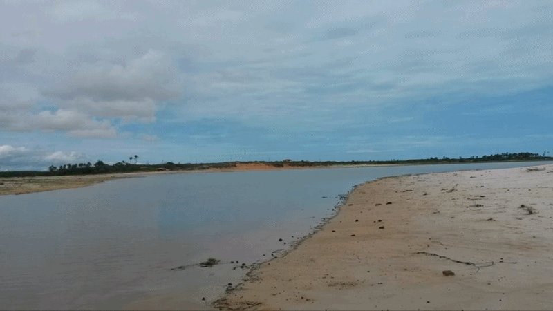 LAGO SECO MUDA APARÊNCIA COM PRIMEIRAS CHUVAS - Revista Camocim
