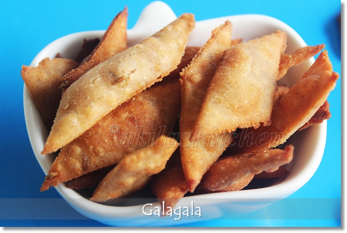 Learning-to-cook: Galagala/Wheat snacks/Diamond cuts
