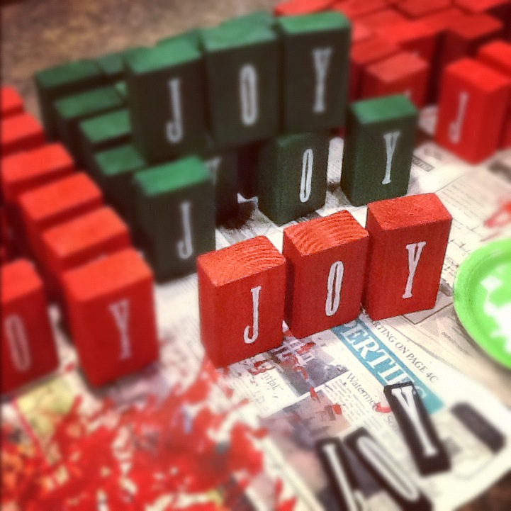 Kinzie's Kreations: JOY Blocks