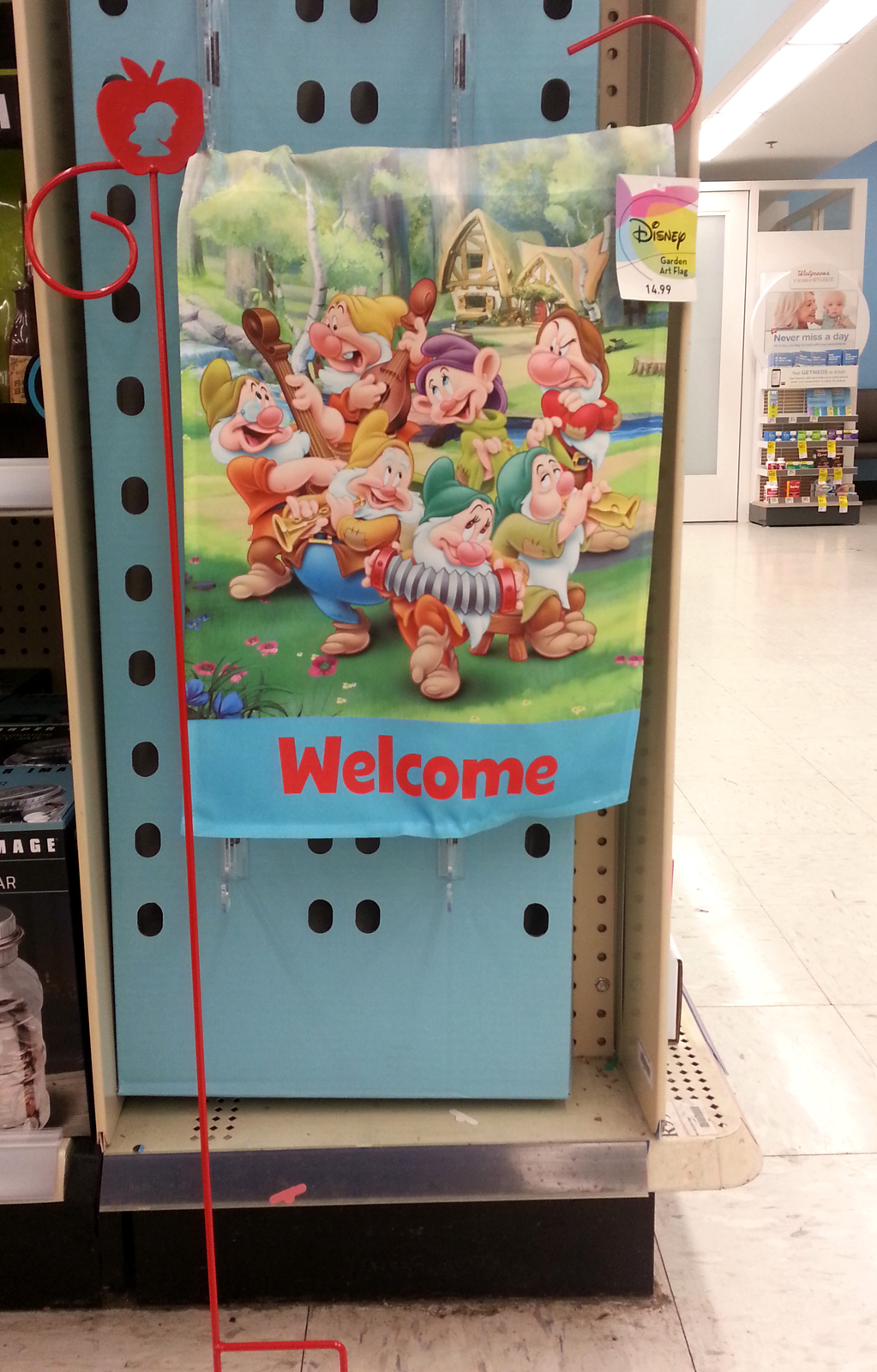 Filmic Light - Snow White Archive: 2017 Snow White Garden Flags at ...