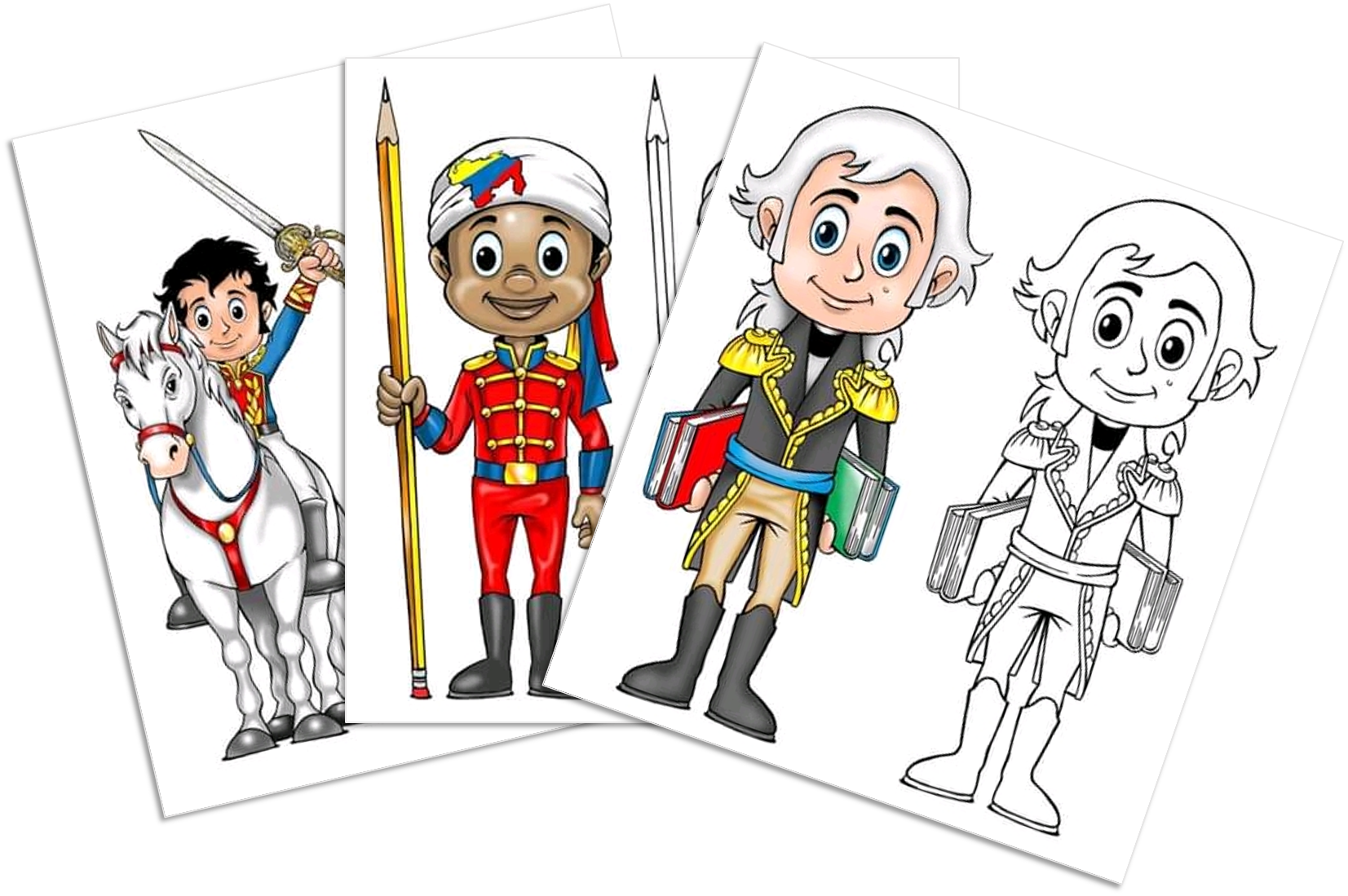 Coloreando a mis héroes