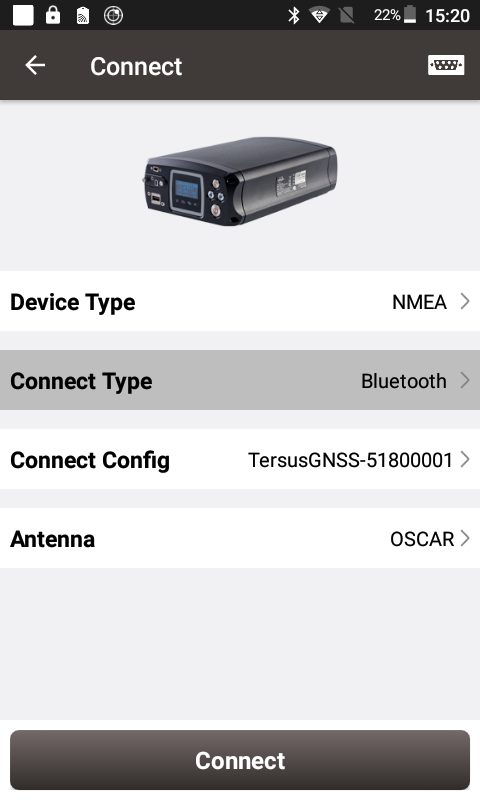 How to connect Oscar via NMEA type in Nuwa?