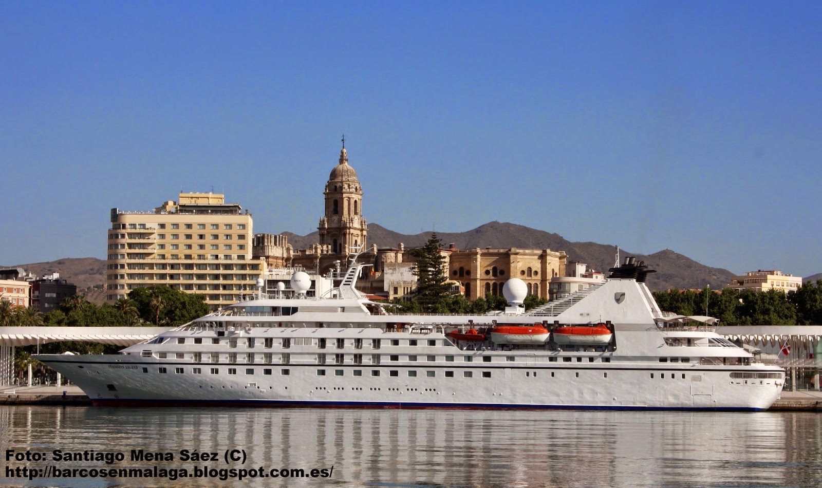 Barcos en Málaga: SEABOURN LEGEND (actual Star Legend)