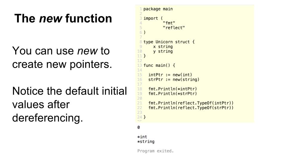 Stuff I Learned At Work Golang For Dummies Pointers