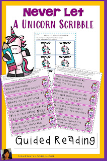 First Grade Love: 9+ Activities to Do with Never Let a Unicorn Scribble