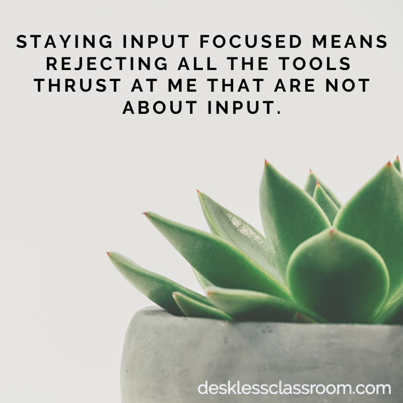 The Deskless Classroom Stay Strong Stay Input Focused With Some Ideas