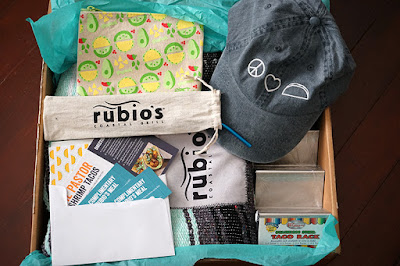 Rubio's Taco Tidings Gift Box Instagram GIVEAWAY - Vegas and Food