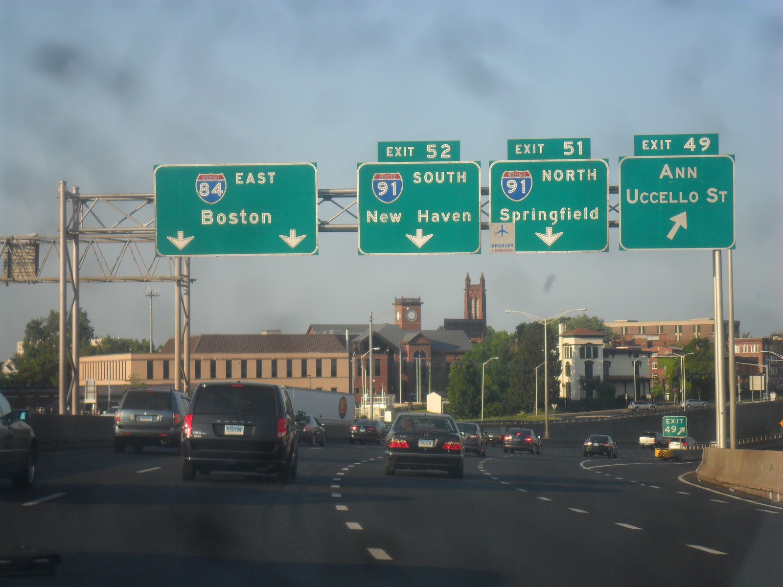 Luke's Signs: Interstate 84 - Connecticut (Hartford Vicinity)