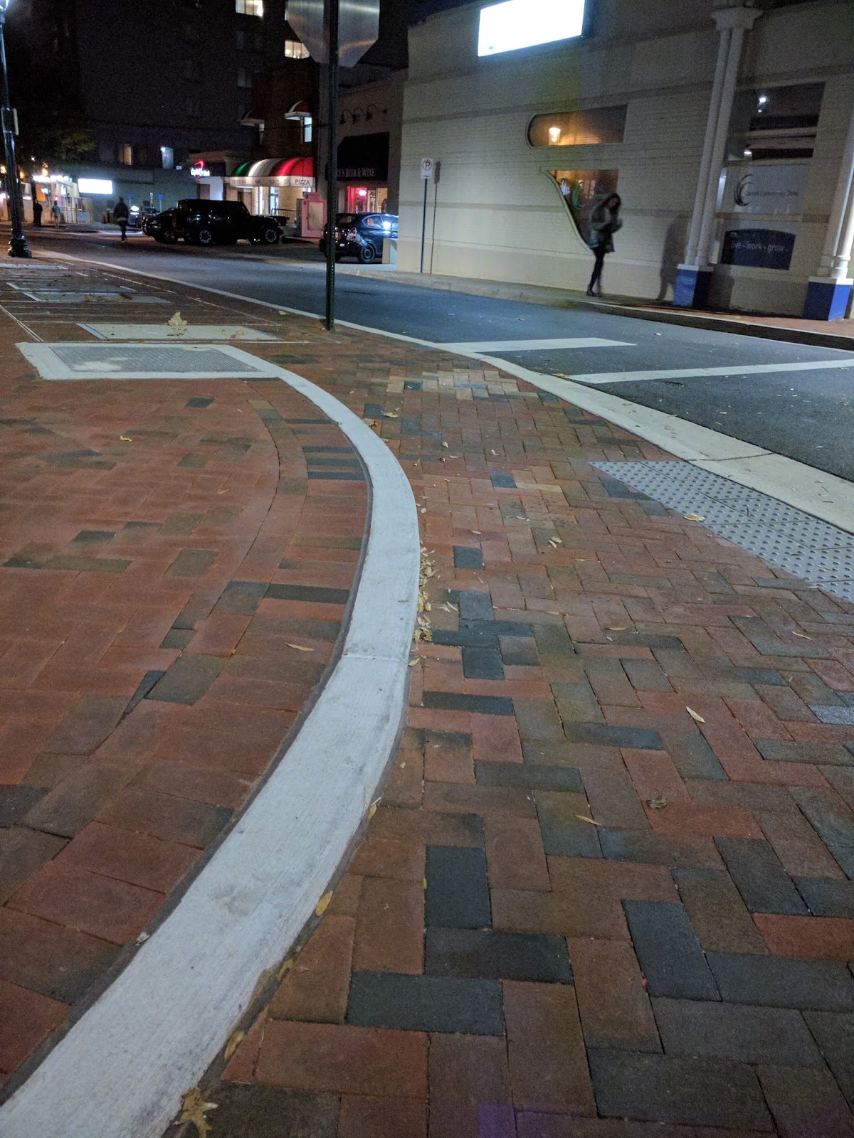 Robert Dyer @ Bethesda Row: Double curbs tripping up Bethesda ...