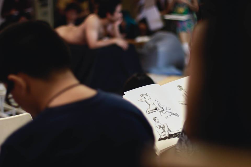 PURVEYR: WHOAREMARO hosts 3rd Figure Drawing Event, The Lifedrawing Setup 3