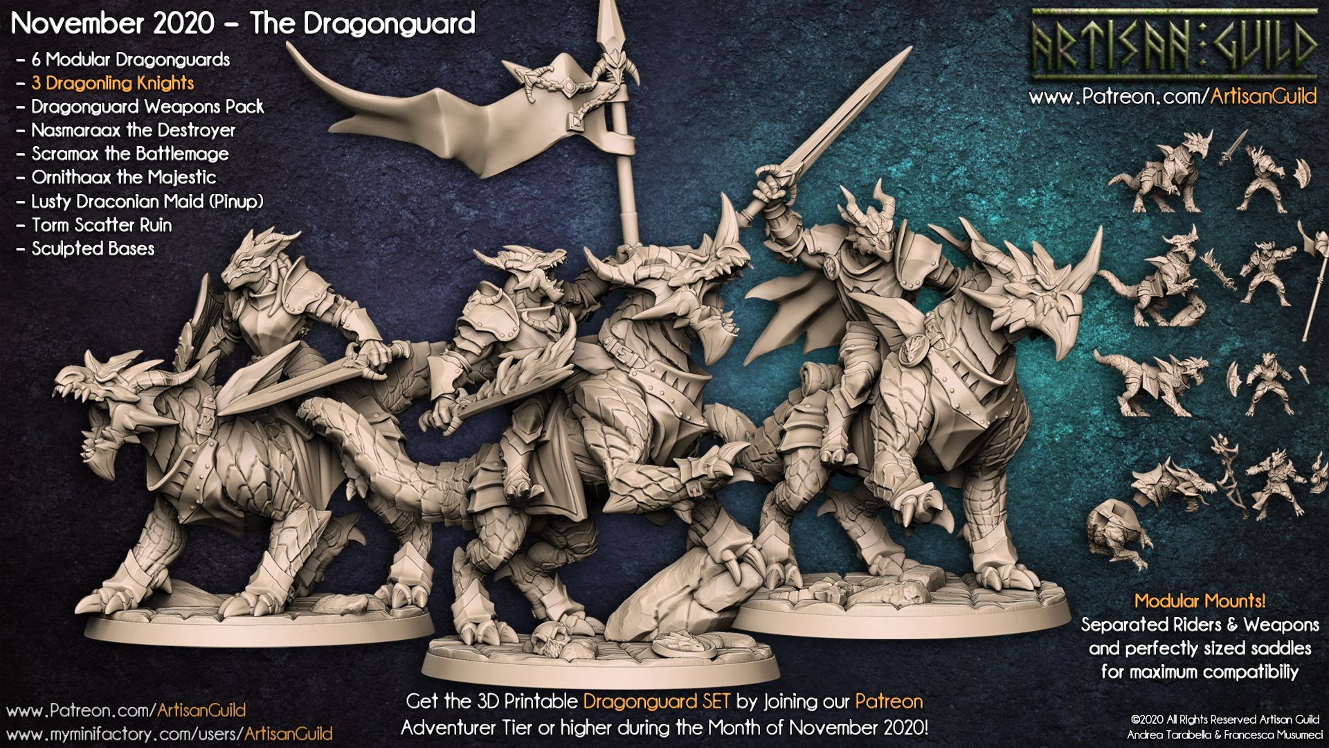 Artisan Guild November Release Available Now- Dragonguard - Faeit 212