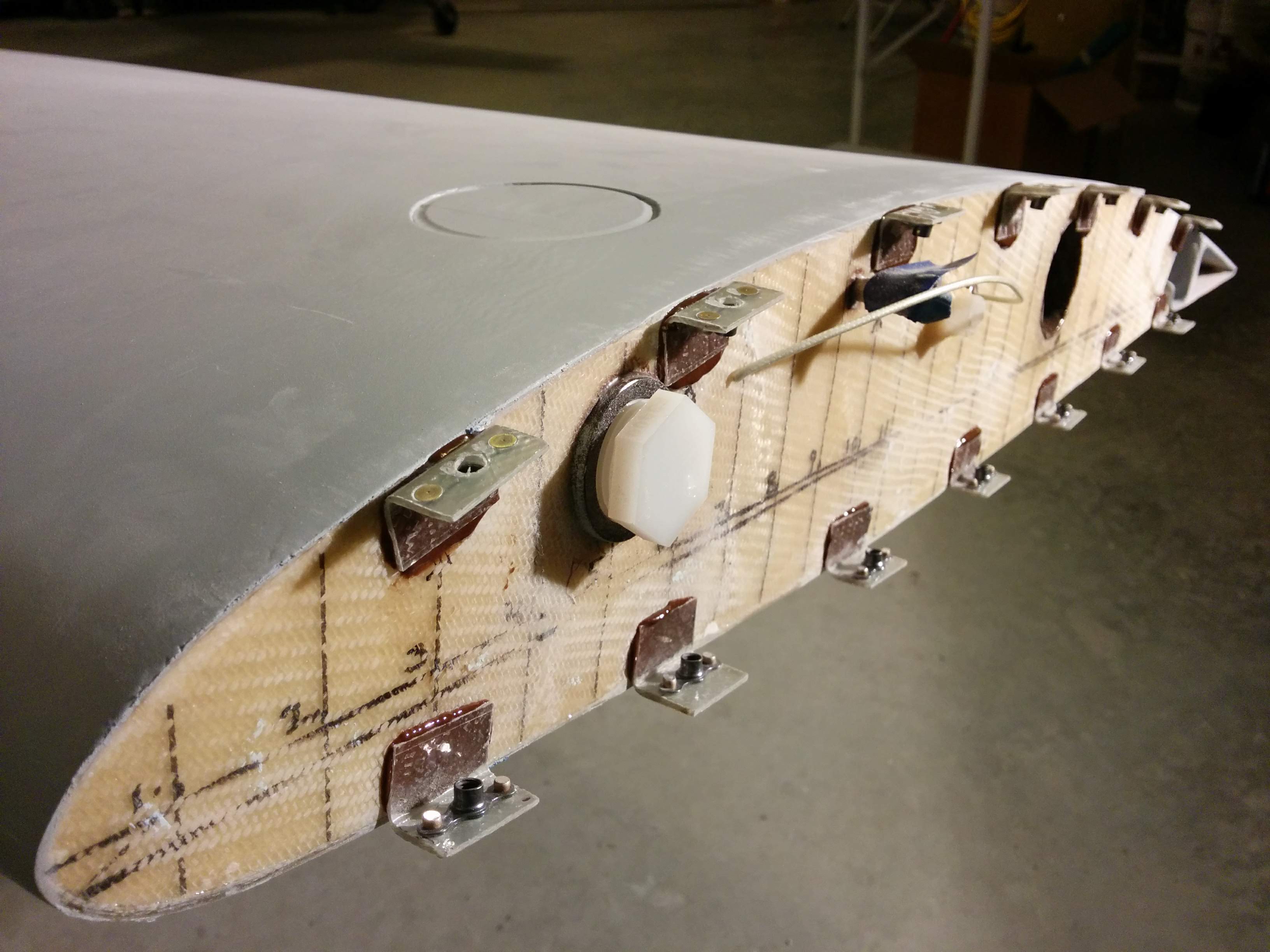 Vision aircraft construction (Cochrane Alberta Canada): Fiberglass Wing ...