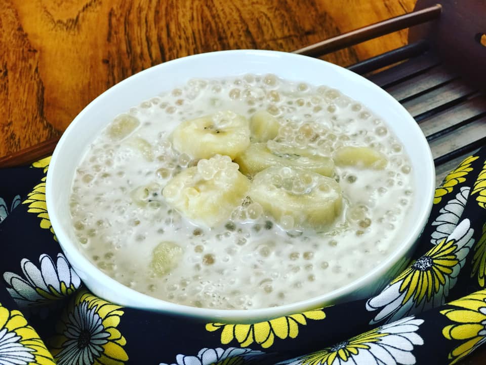 Ginataang Saging at Sago