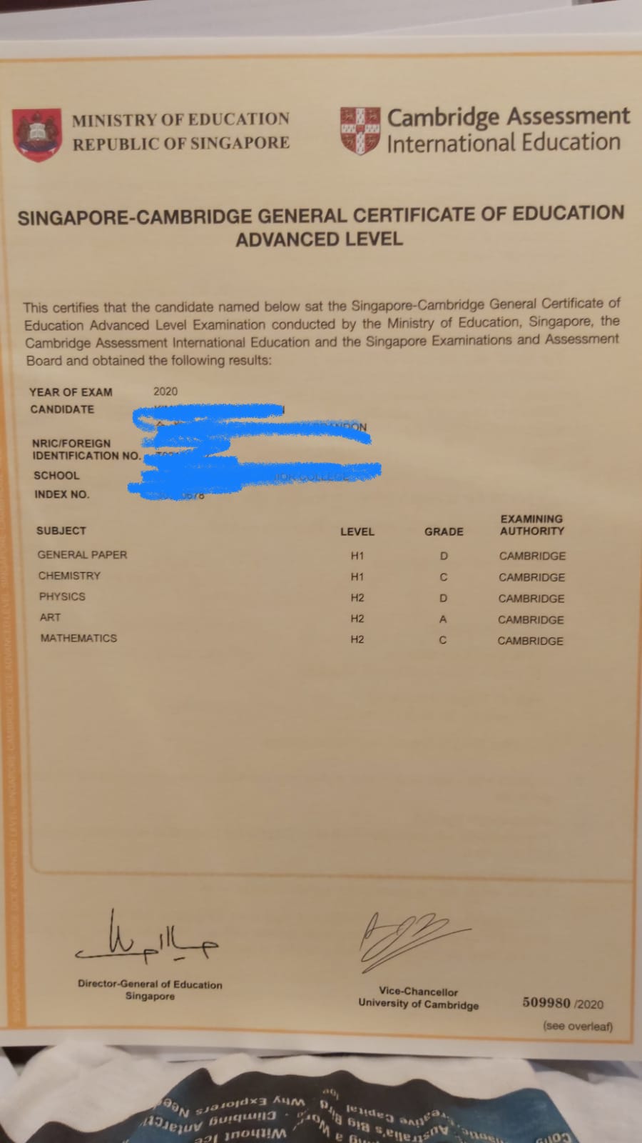 Allumette Tuition Center: A level results