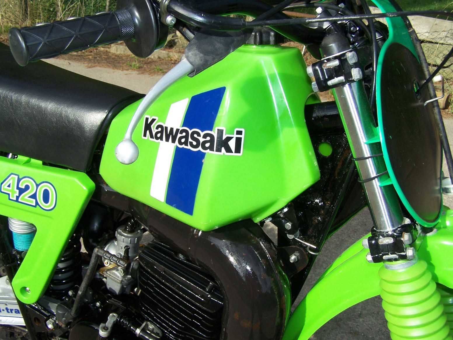 NOS and Nearly New Vehicles: NOS - Kawasaki 1981 KX420 A2