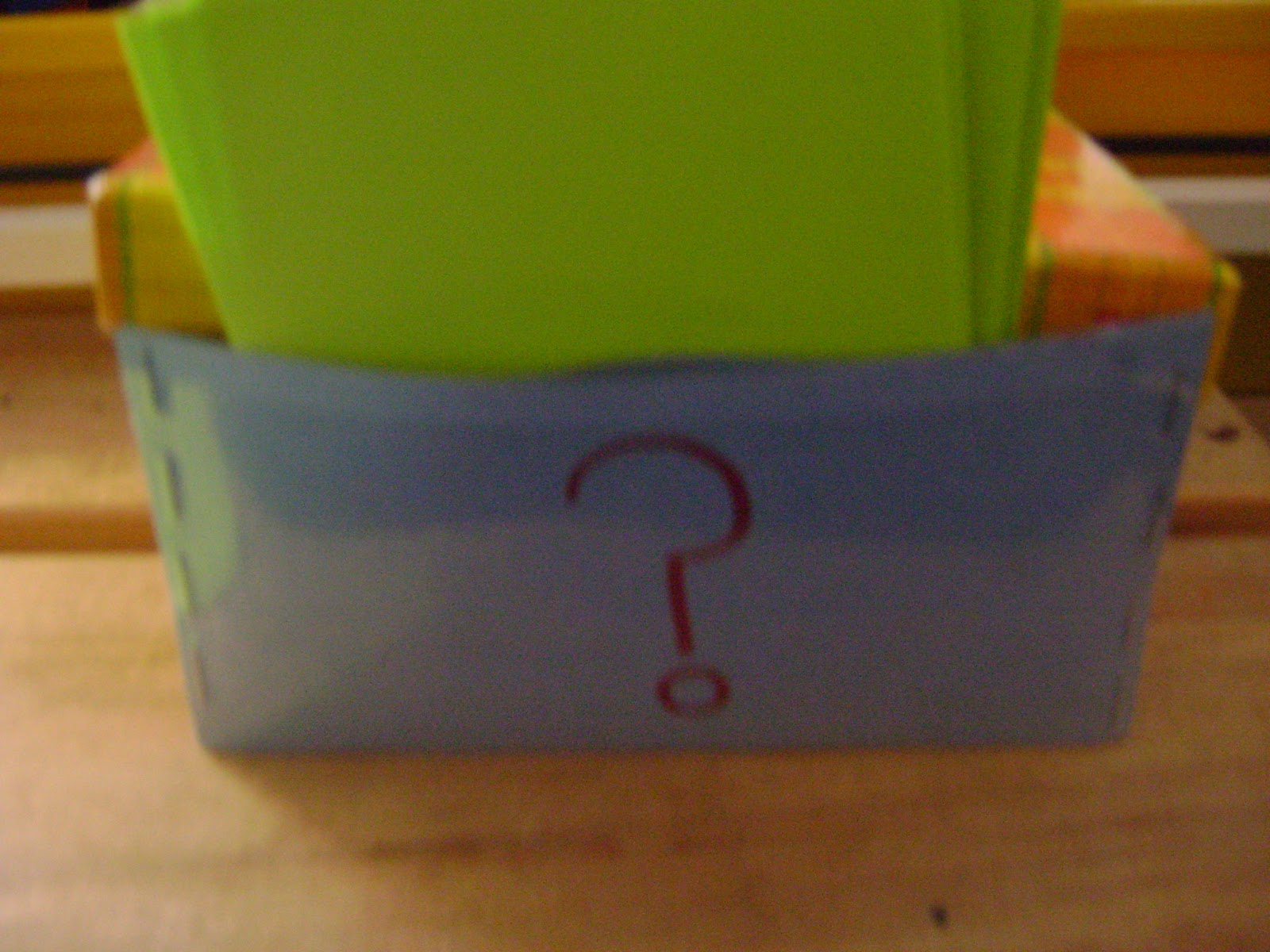 Play is Children's Work: Question Box