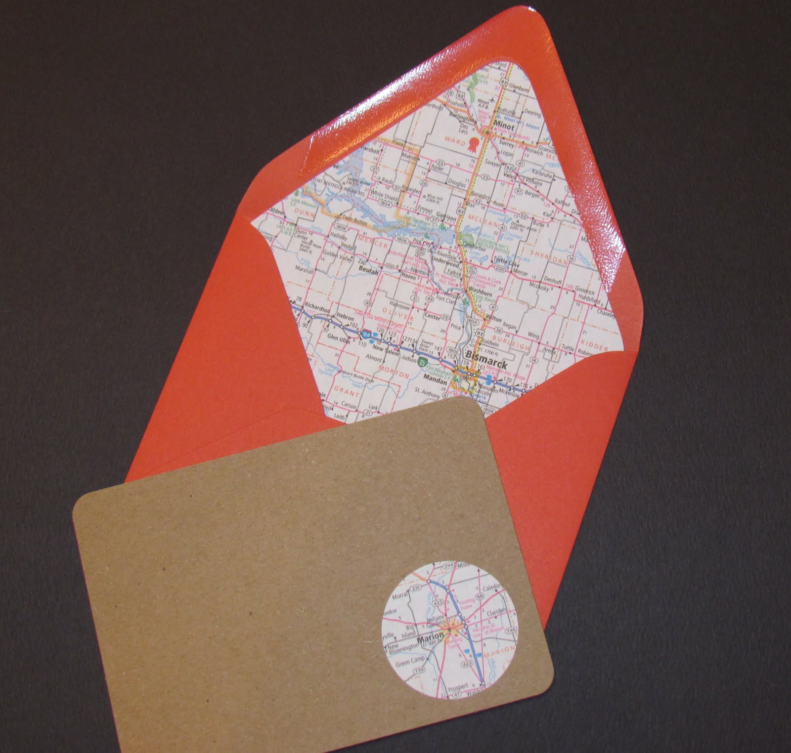 We Can Do It Girls: Green Projects for Earth Day: Envelope Lining Tutorial