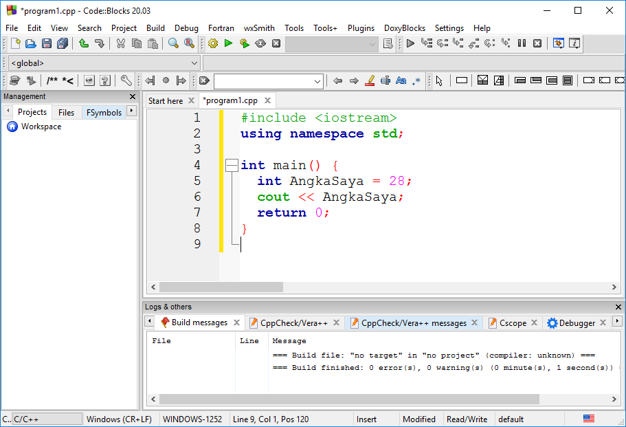Variabel dalam Bahasa Pemrograman C++ - Webagus Variabel dalam Bahasa Pemrograman C++ - Webagus