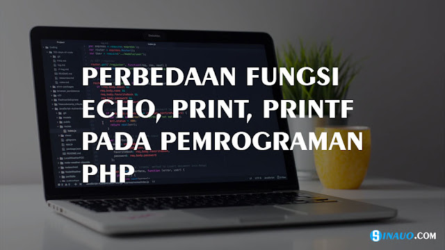 Perbedaan Fungsi echo print printf Pada Pemrograman PHP - Sinauo.Com