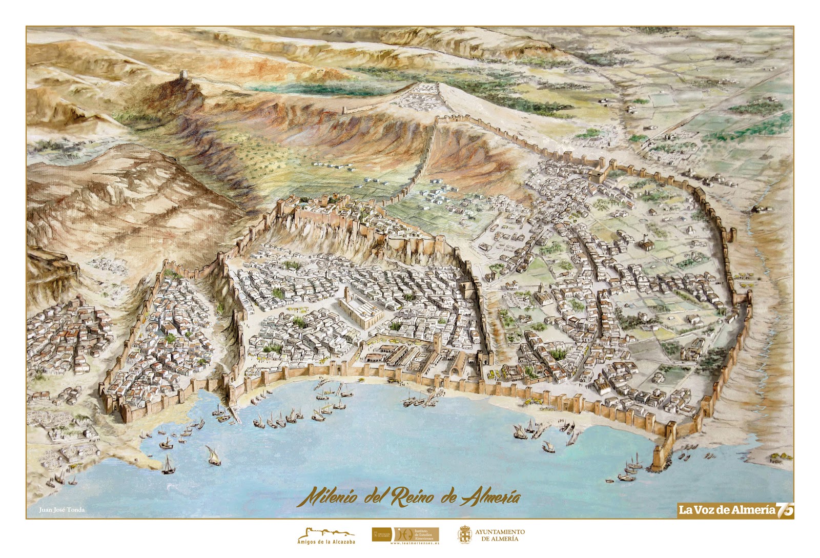 Patrimonio Almeriense Pueblo a Pueblo : Murallas y Torreones Califales ...