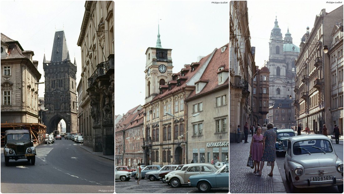 30 Color Photos Capture Street Scenes of Czechoslovakia in 1970 ...