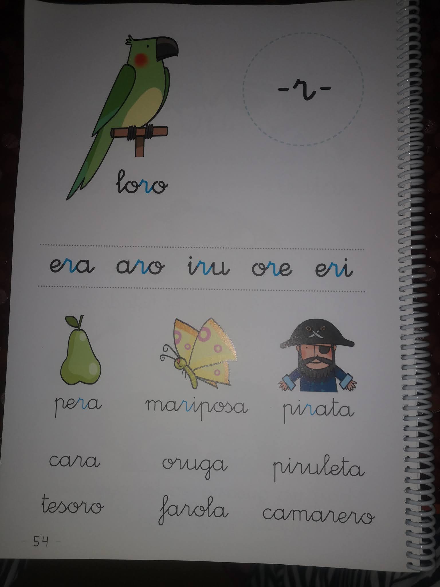 "La magia de los niños": LETRA -R- SUAVE Y R INVERSA