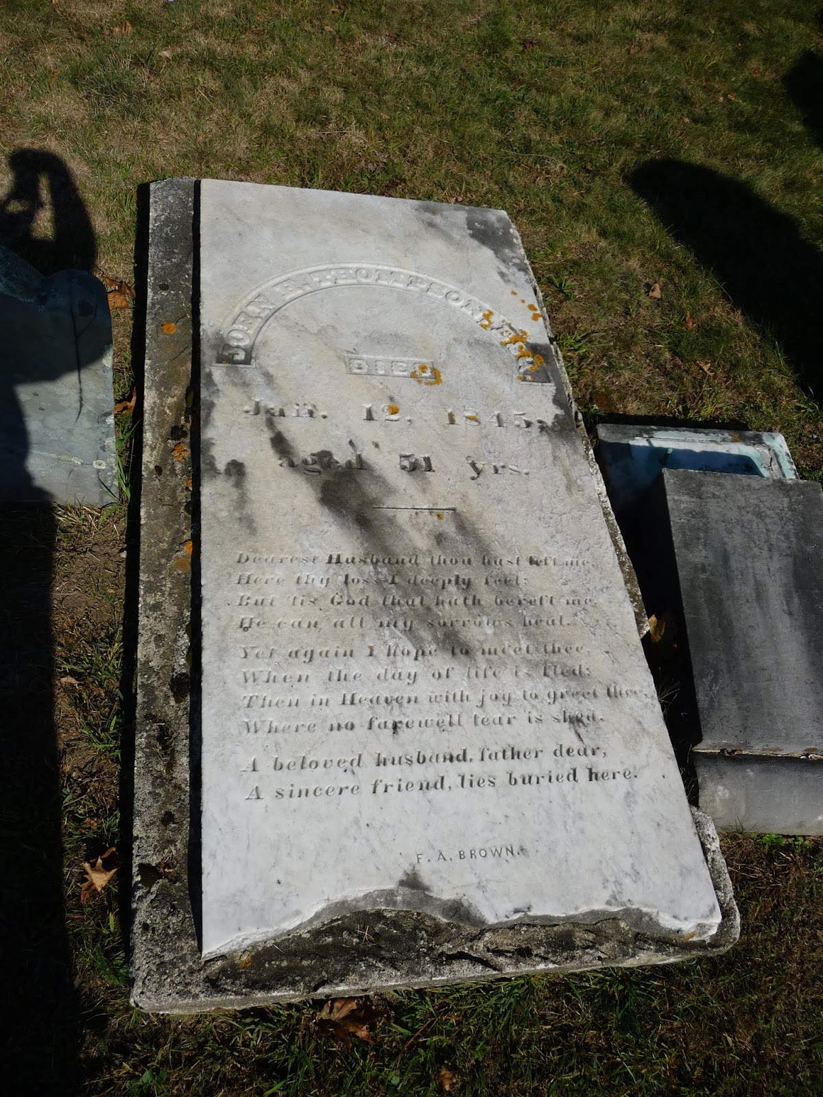 Nutfield Genealogy: John H. Thompson, buried 1845, Derry, New Hampshire ...
