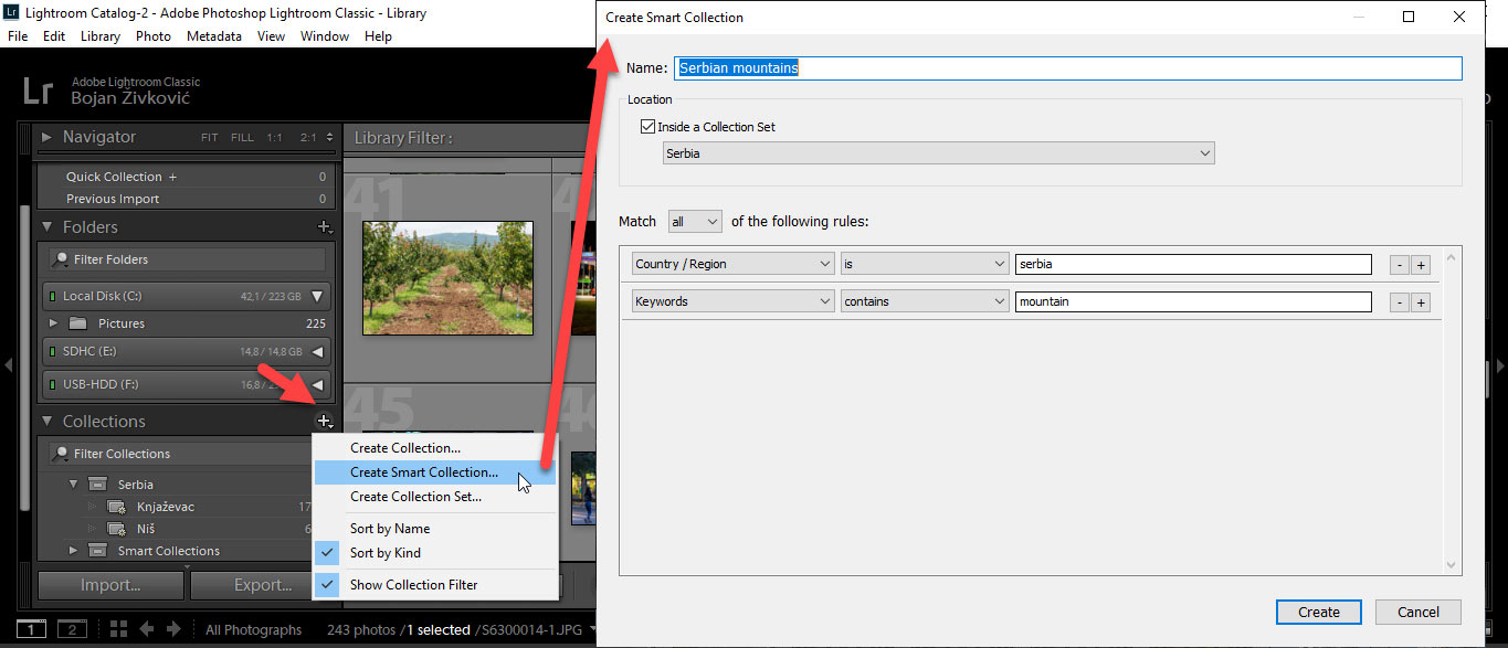 Why and How to Create and Use Smart Collections in Lightroom Classic