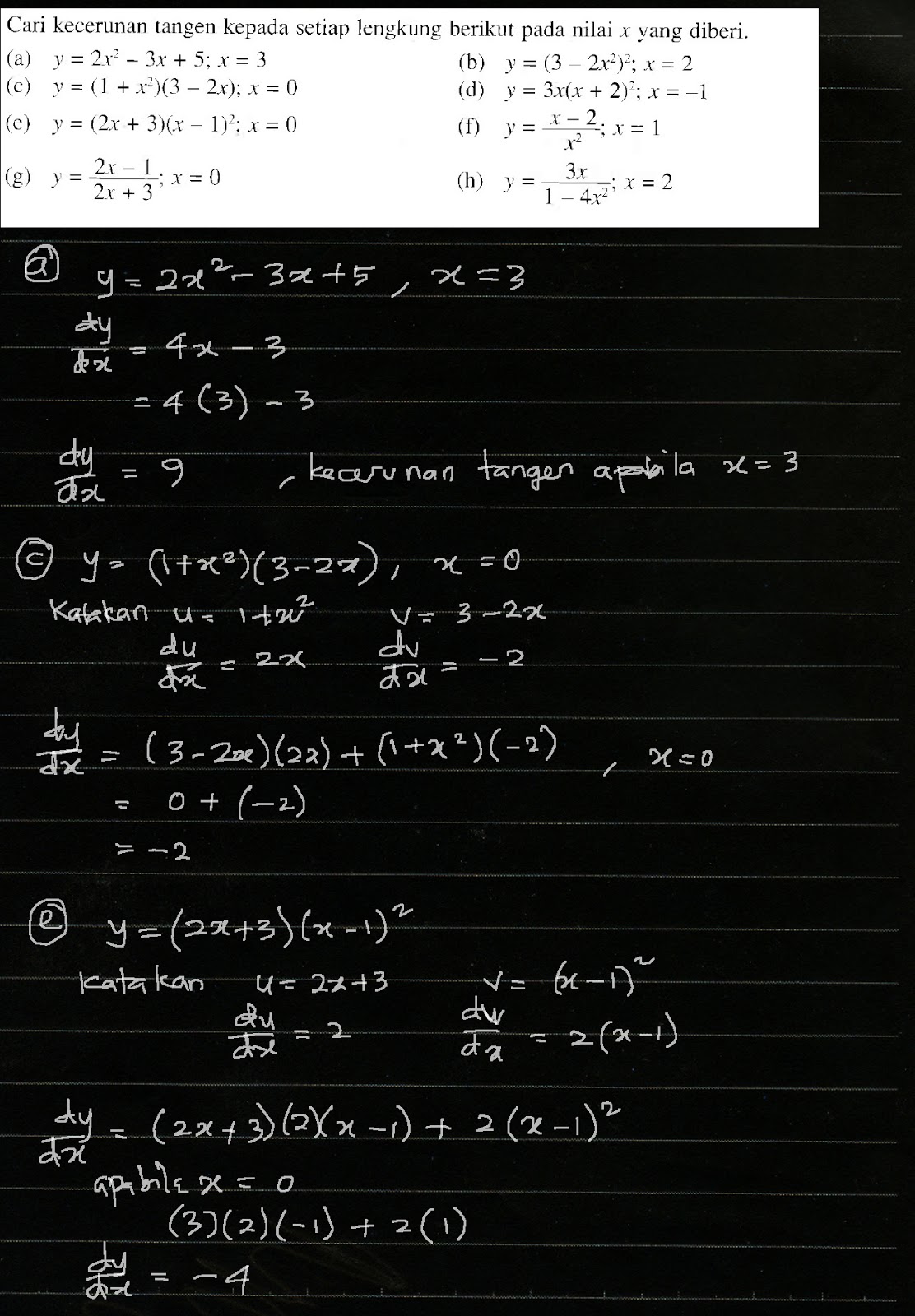 Soalan Add Math Form 4 Pembezaan Jawapan - Samantha-has-Beard