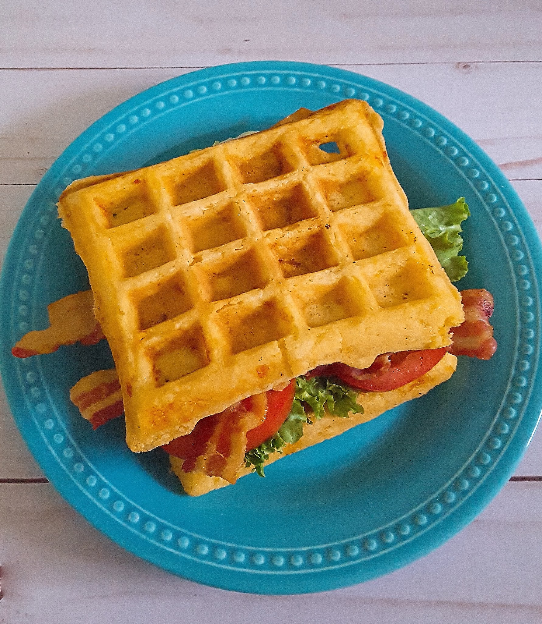 BLT Waffle Sliders