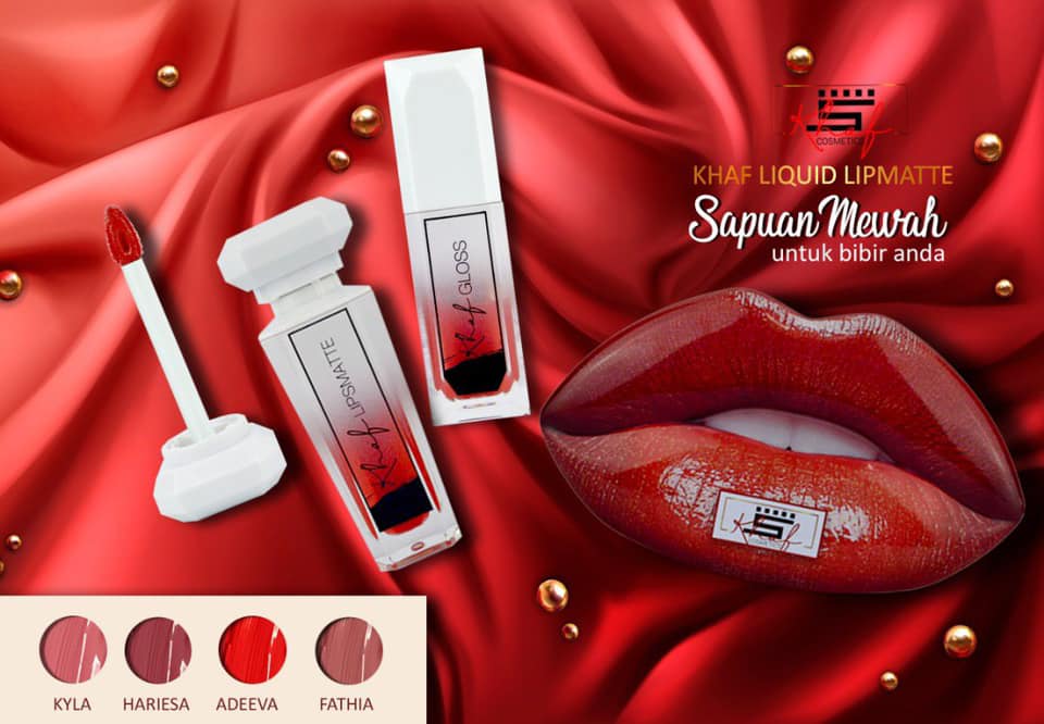 KHAF LIPMATTE SANGAT MENAWAN & TAHAN LAMA BY KHAF COSMETICS - IntanBeautyCentre