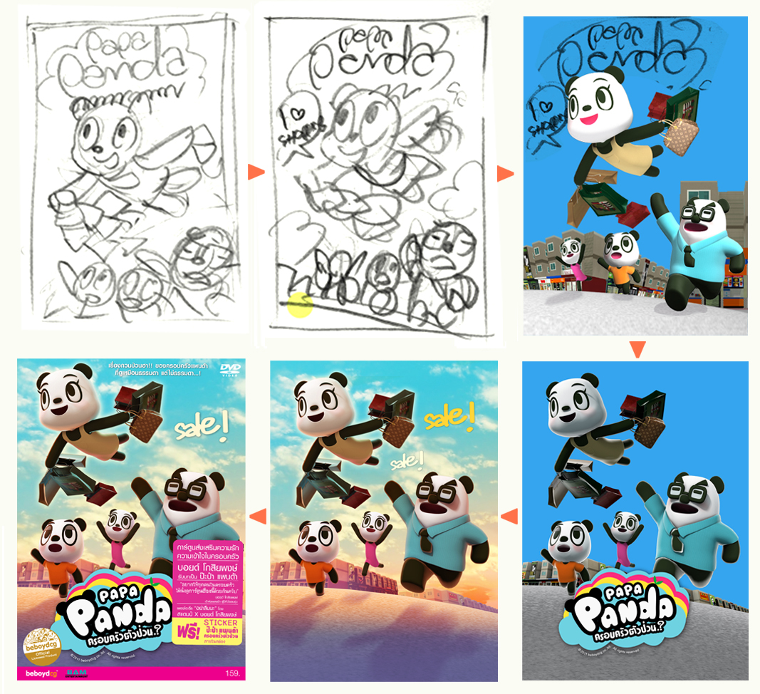 TOO NATTHAPONG: Papa Panda DVD